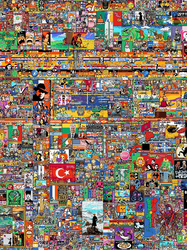 "Reddit Place 2023 Merch, Reddit r/place 2023, r/place 20223, r/place ...