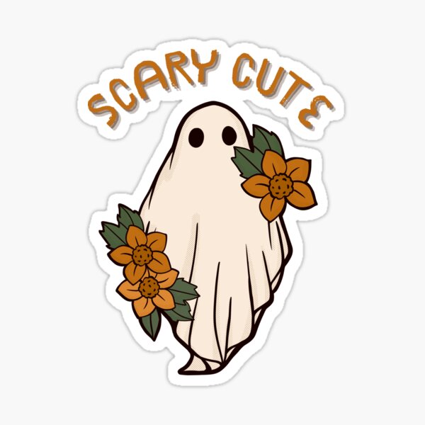 "Scary Cute" Sticker for Sale by 24SevenDesigns | Redbubble