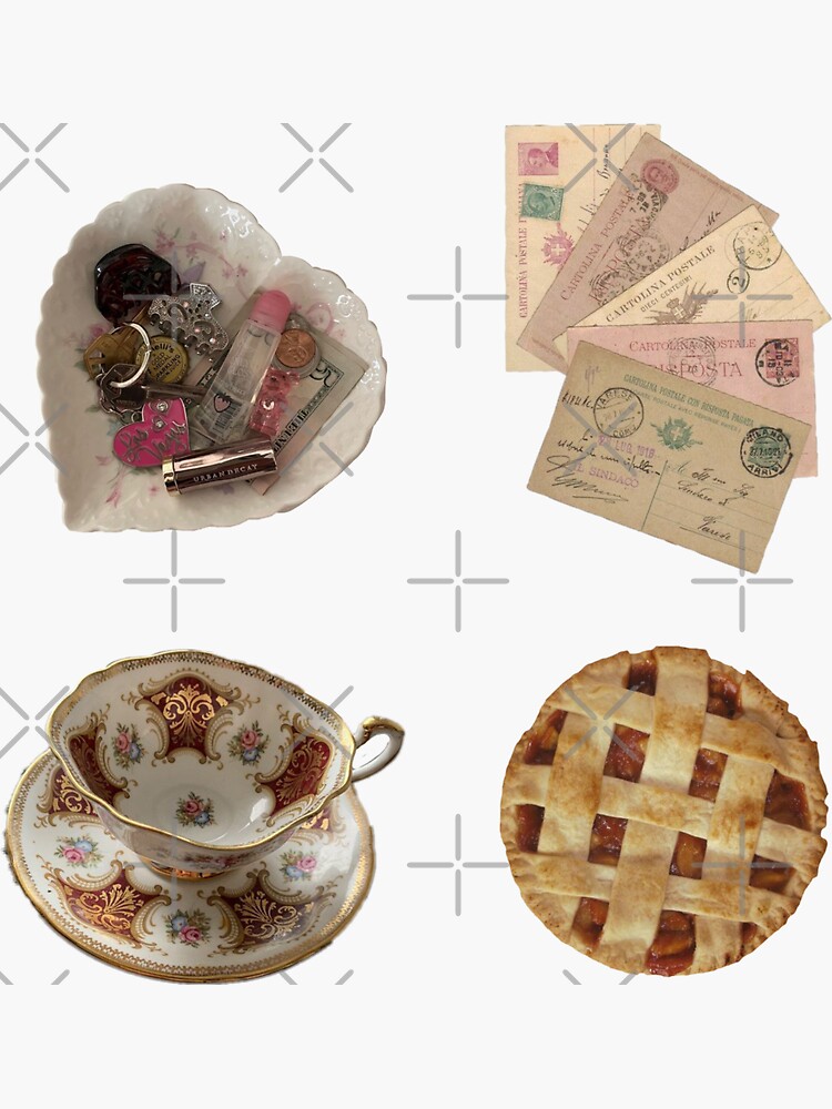 "light academia sticker set" Sticker for Sale by kayacobain | Redbubble