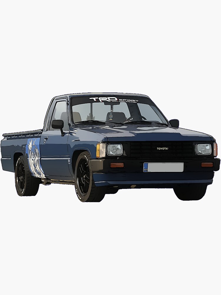 "Toyota Hilux Mk2" Sticker for Sale by meliahbarriga | Redbubble