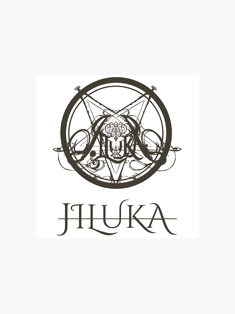 "JILUKA" Sticker for Sale by InsideBeast | Redbubble