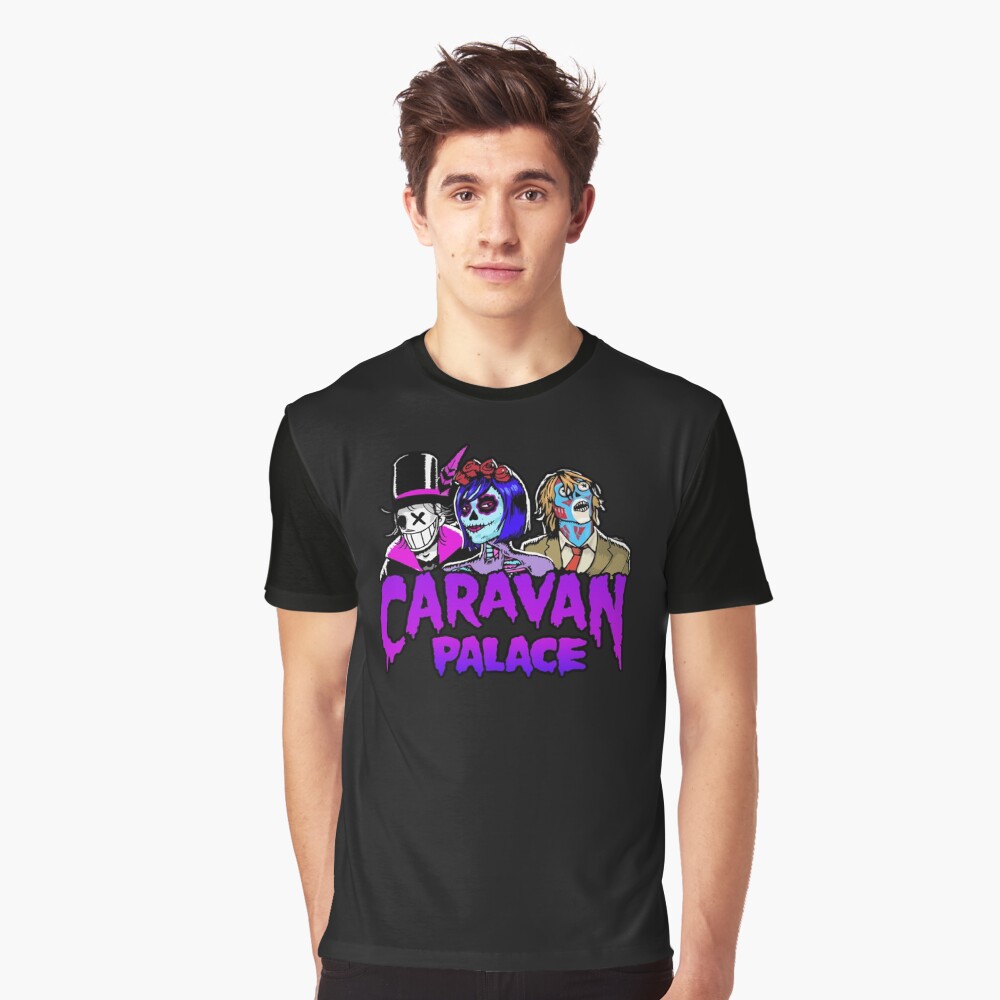 "Caravan Palace Merch" Sticker for Sale by ERNESTOGUARDADO | Redbubble