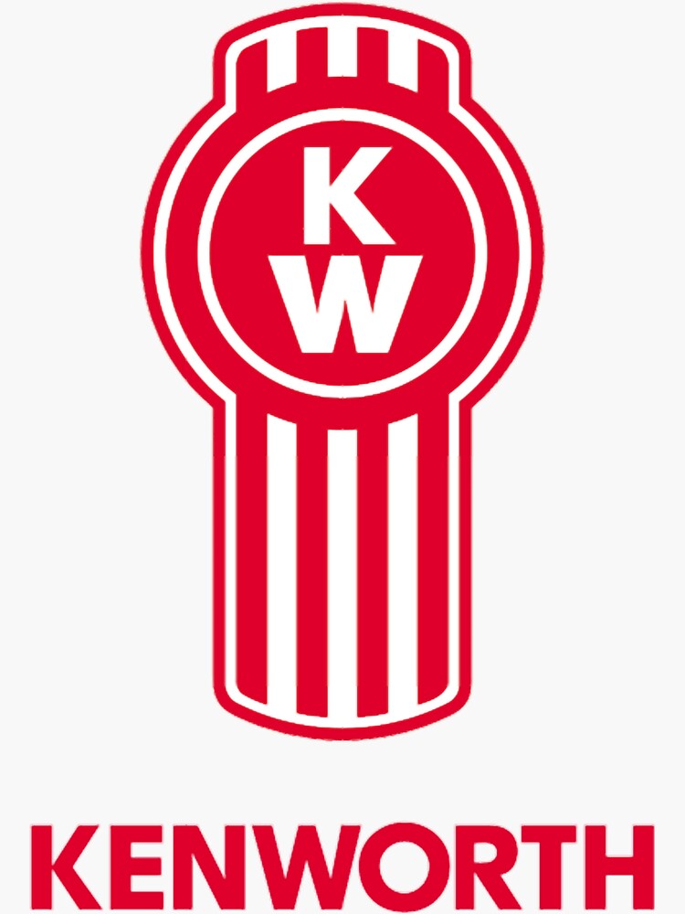 "Kenworth Logo " Sticker for Sale by Lieuegar | Redbubble