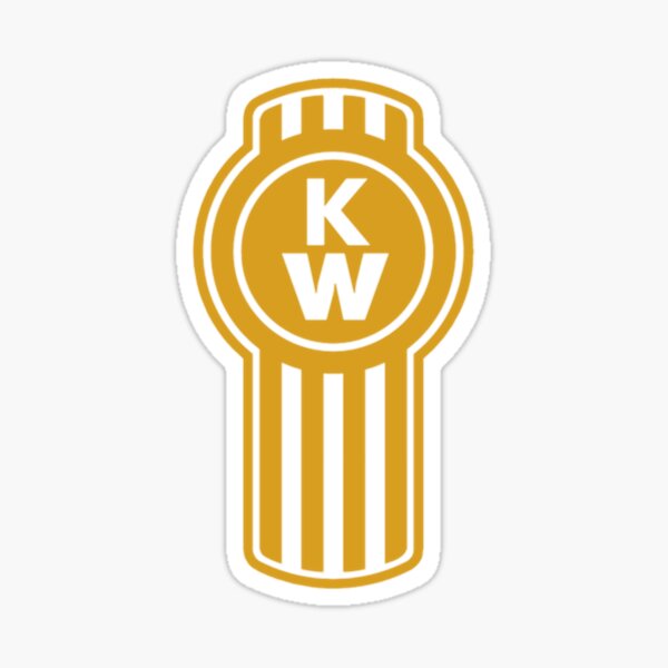 "TRUCK-KENWORTH LOGO" Sticker for Sale by Lieuegar | Redbubble