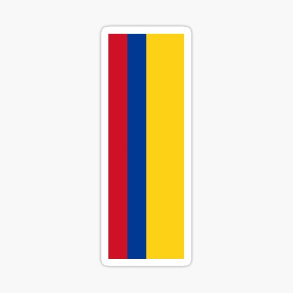 "Colombia Flag" Sticker by hazarip | Redbubble