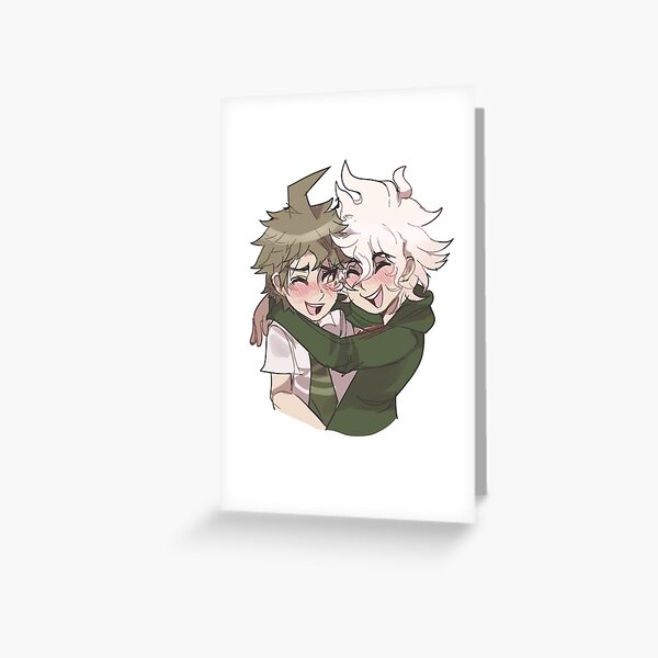 "komahina komaeda and hinata dangan ronpa" Greeting Card by dogrocket ...