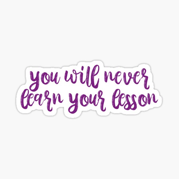 "Foolish One Lyrics Taylor Swift" Sticker for Sale by BoldNFresh ...