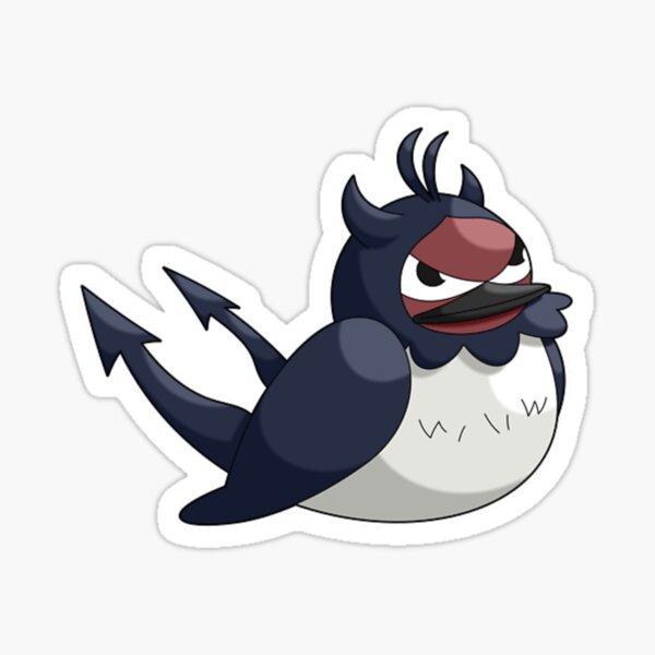 "Angry Swallow " Sticker for Sale by NikoWeis | Redbubble