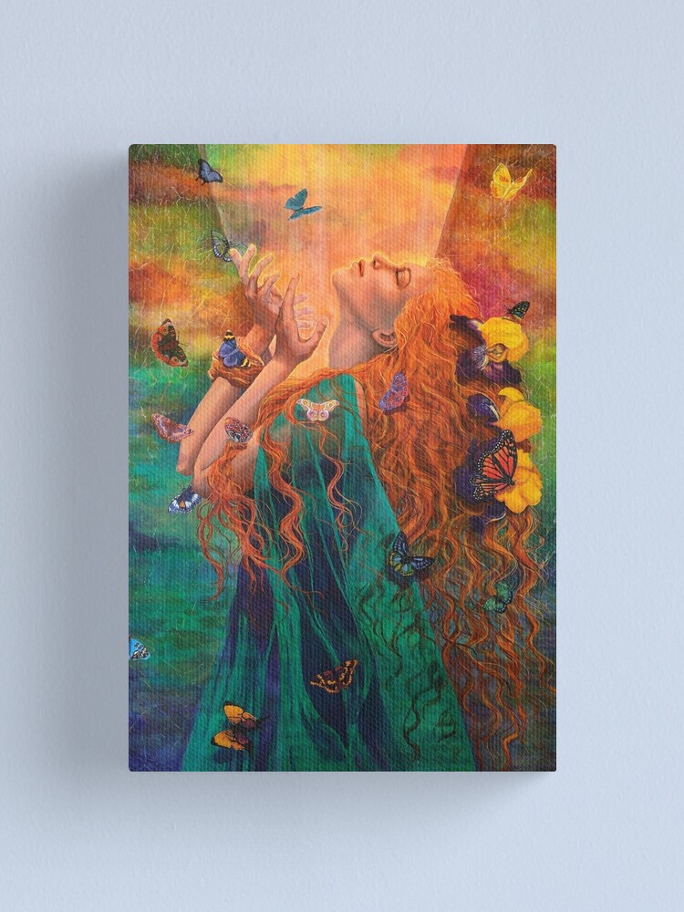 "Healing Butterflies Melissa Muse fantasy art " Canvas Print for Sale ...