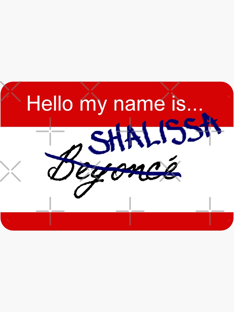 "they usually say i look like shalissa" Sticker for Sale by jayecee ...