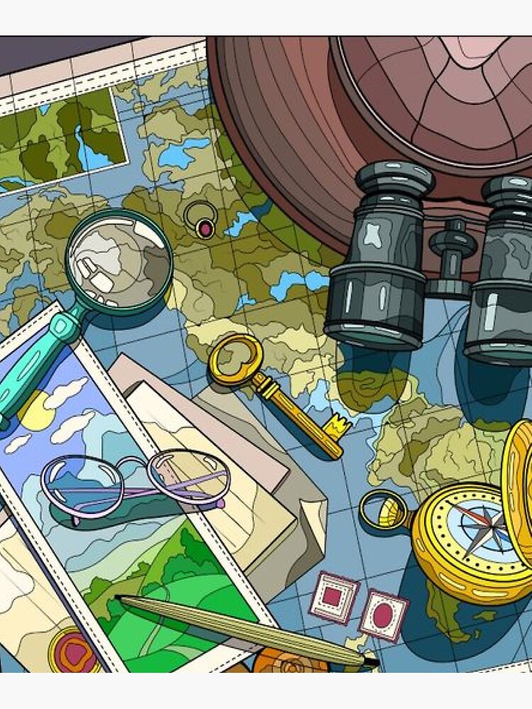 "World Map magic colorful art" Sticker for Sale by PinesShout | Redbubble