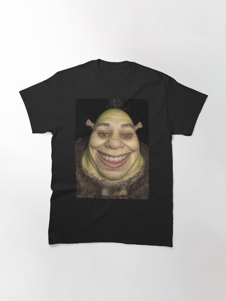 "Cursed Photorealistic Shrek" Classic T-Shirt for Sale by cparks13 ...