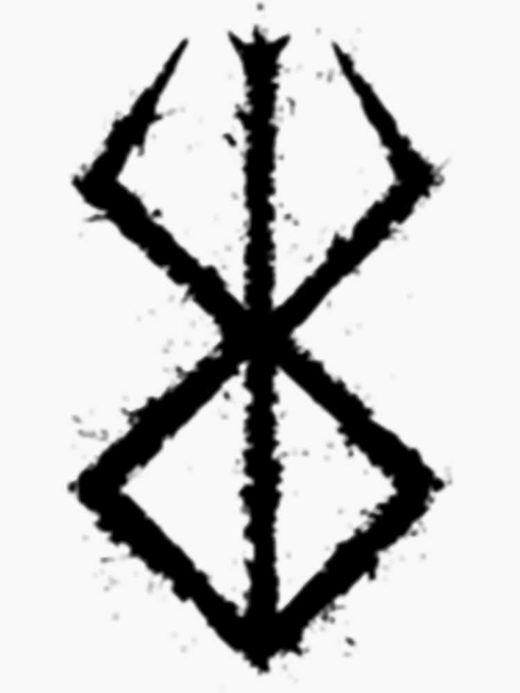 "Brand Of Sacrifice Logo" Sticker for Sale by AlexandriaRenau | Redbubble