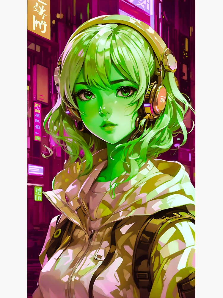 "Cyber Preppy Kawaii" Sticker for Sale by MindWave THC | Redbubble