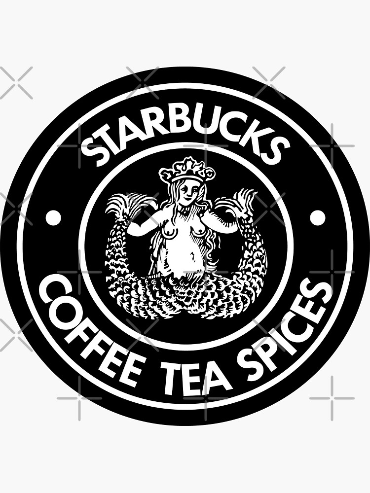 "Starbucks 1971 Vintage Original Logo" Sticker for Sale by designdog ...