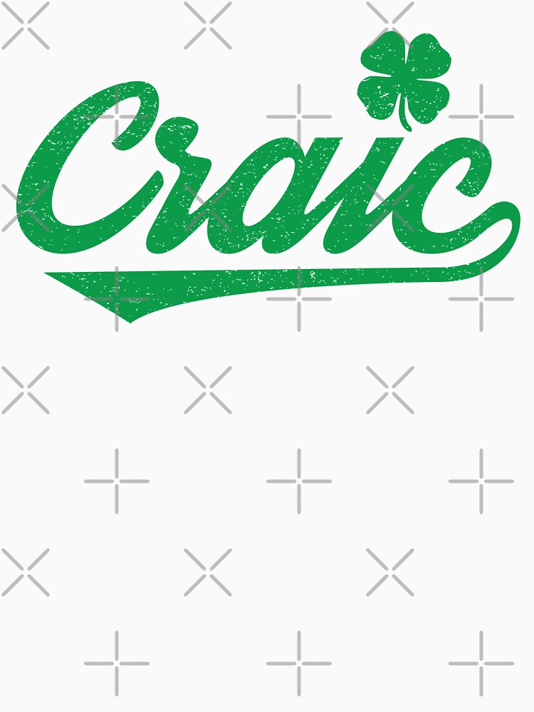 "Irish Craic" T-shirt by teesaurus | Redbubble