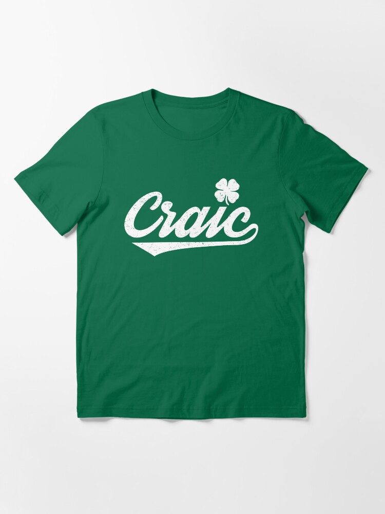 "Craic Irish Slang" T-shirt for Sale by teesaurus | Redbubble | irish t ...