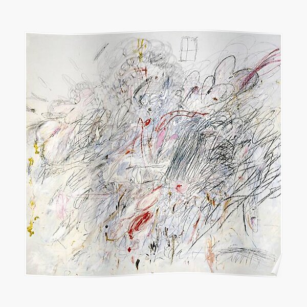 "Cy Twombly, Leda and the Swan Print" Poster for Sale by soltysbarba ...