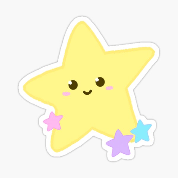 "Bright Little Star" Sticker by yukirinrin | Redbubble