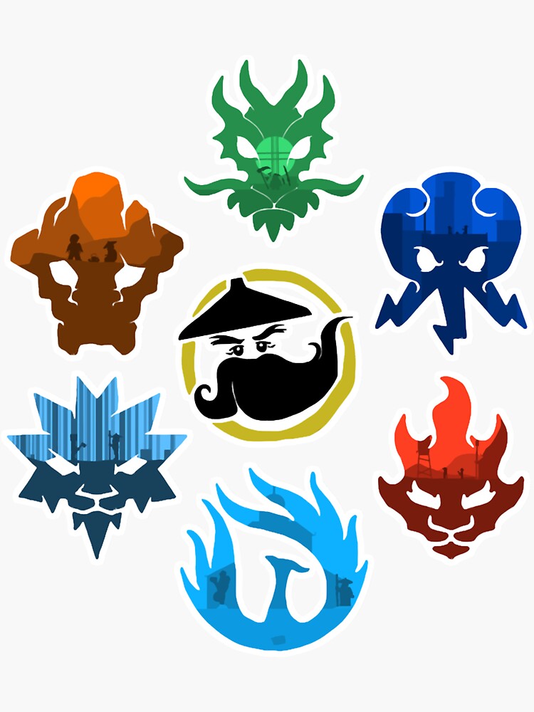 Morro Ninjago Decals Lego Ninja Ninjago DLB Decal Sticker » A1 Decals