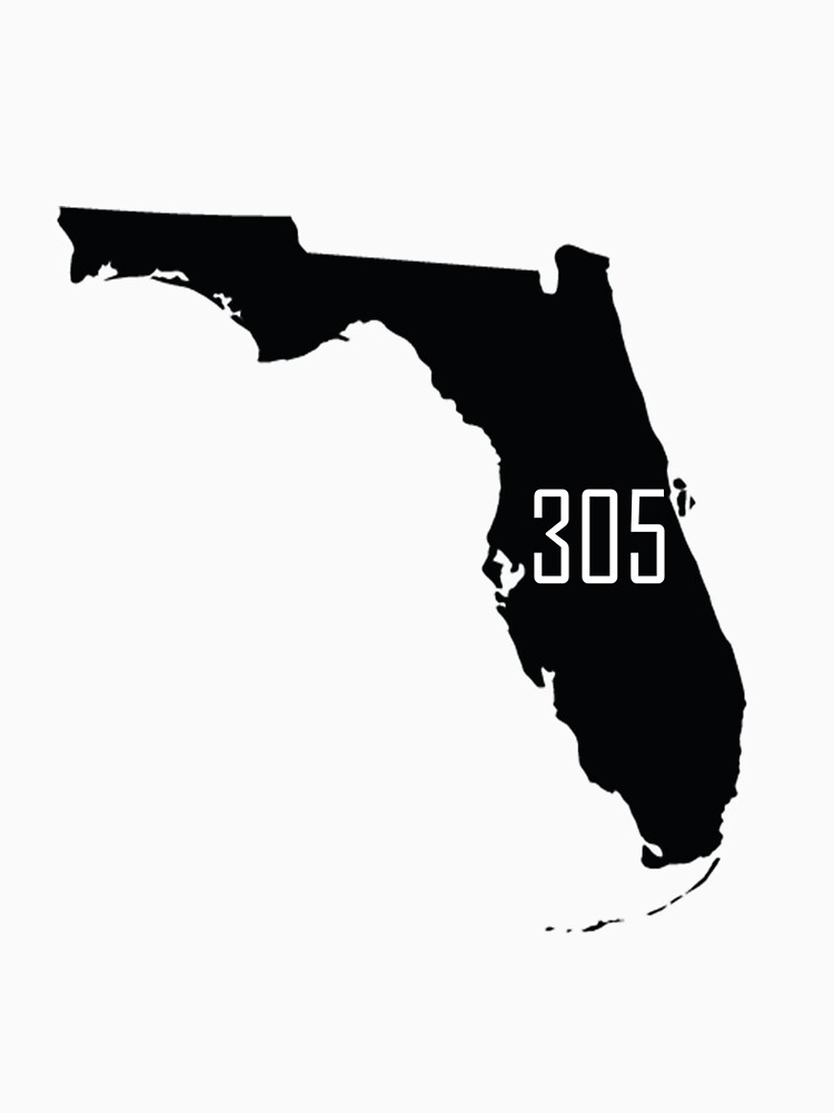 "Miami Florida Area Code 305" Pullover Hoodie for Sale by krsteele1 ...