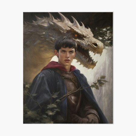"Merlin poster" Art Board Print for Sale by AliceBlakeArt | Redbubble