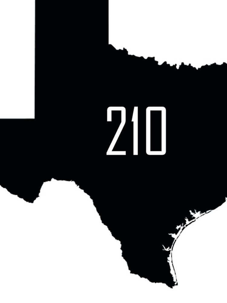 "San Antonio Area Code 210" iPhone Case for Sale by krsteele1 | Redbubble