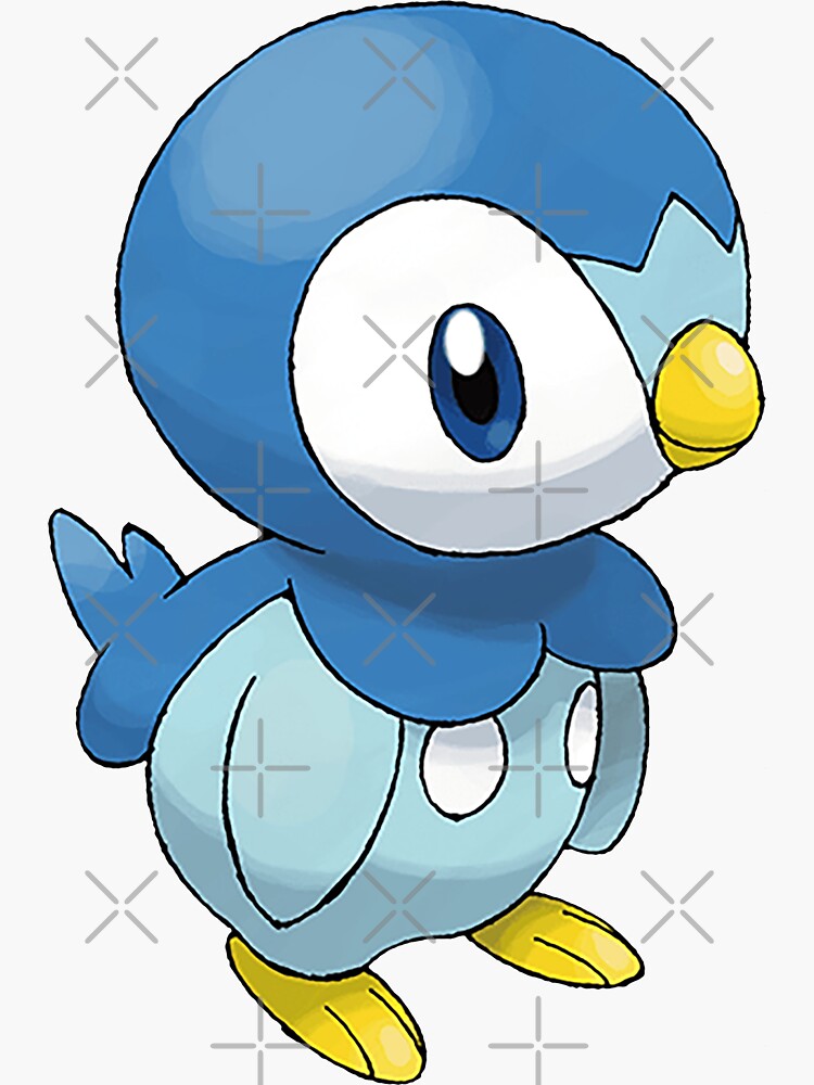 "Piplúp - Cute Penguin" Sticker for Sale by thephaithesop | Redbubble