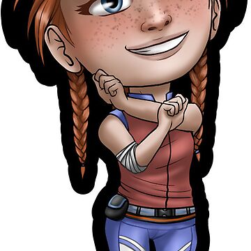 "Meg Thomas Chibi" Stickerundefined by DbD-addict | Redbubble