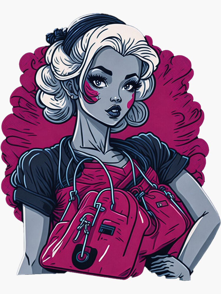 "Barbie Nurse" Sticker for Sale by Aarakaruturi | Redbubble