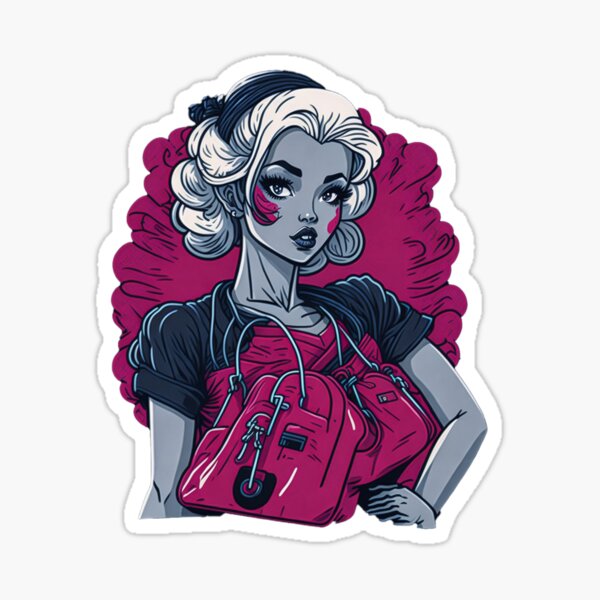 "Barbie Nurse" Sticker for Sale by Aarakaruturi | Redbubble