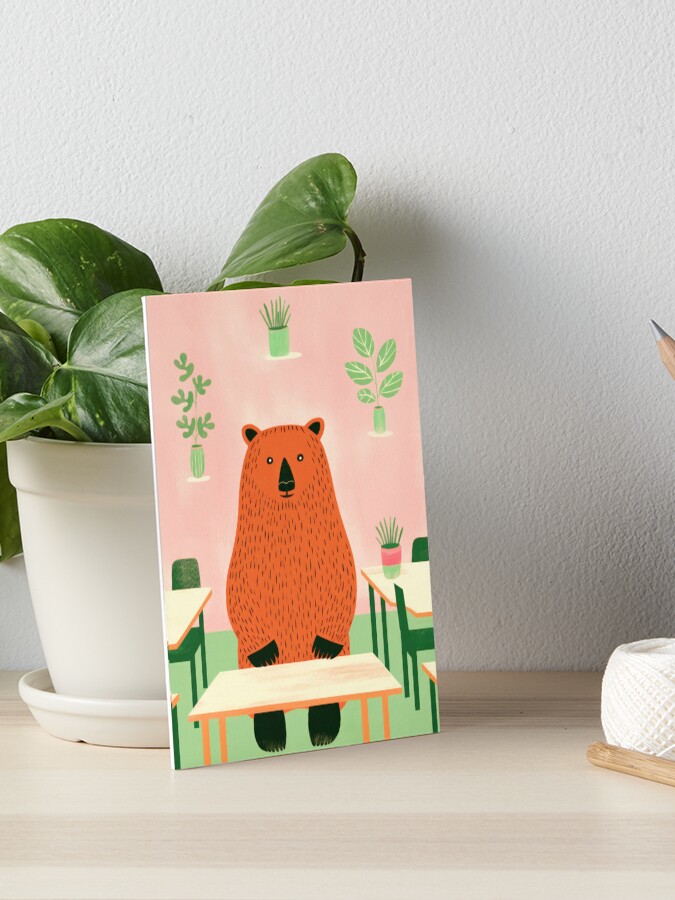 "Adorable Vintage Bear Art Print - Good for Nursery and Classroom Decor ...