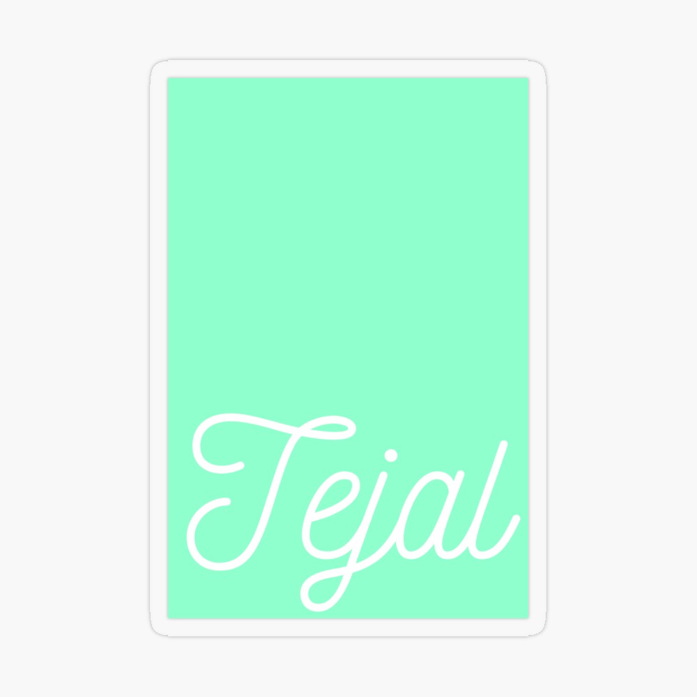 Tejal Name Logo Still By Tejal Patel