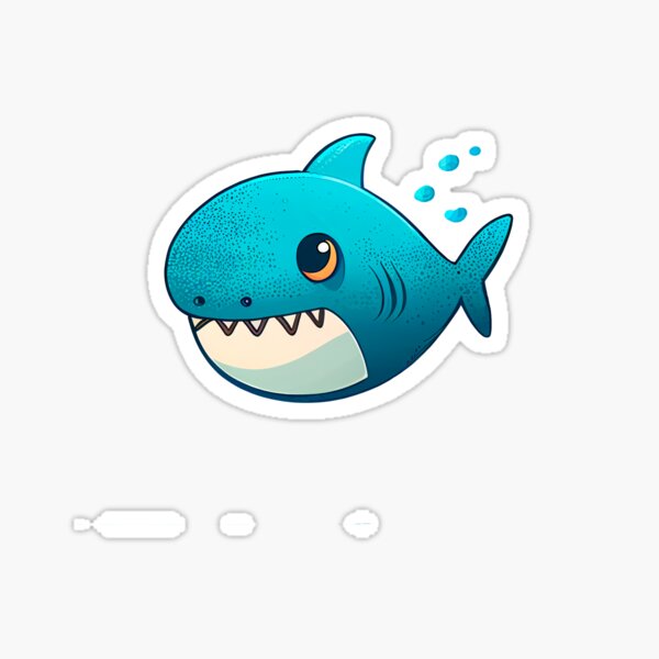 "Baby Shark" Sticker for Sale by Fraiman-Katya | Redbubble