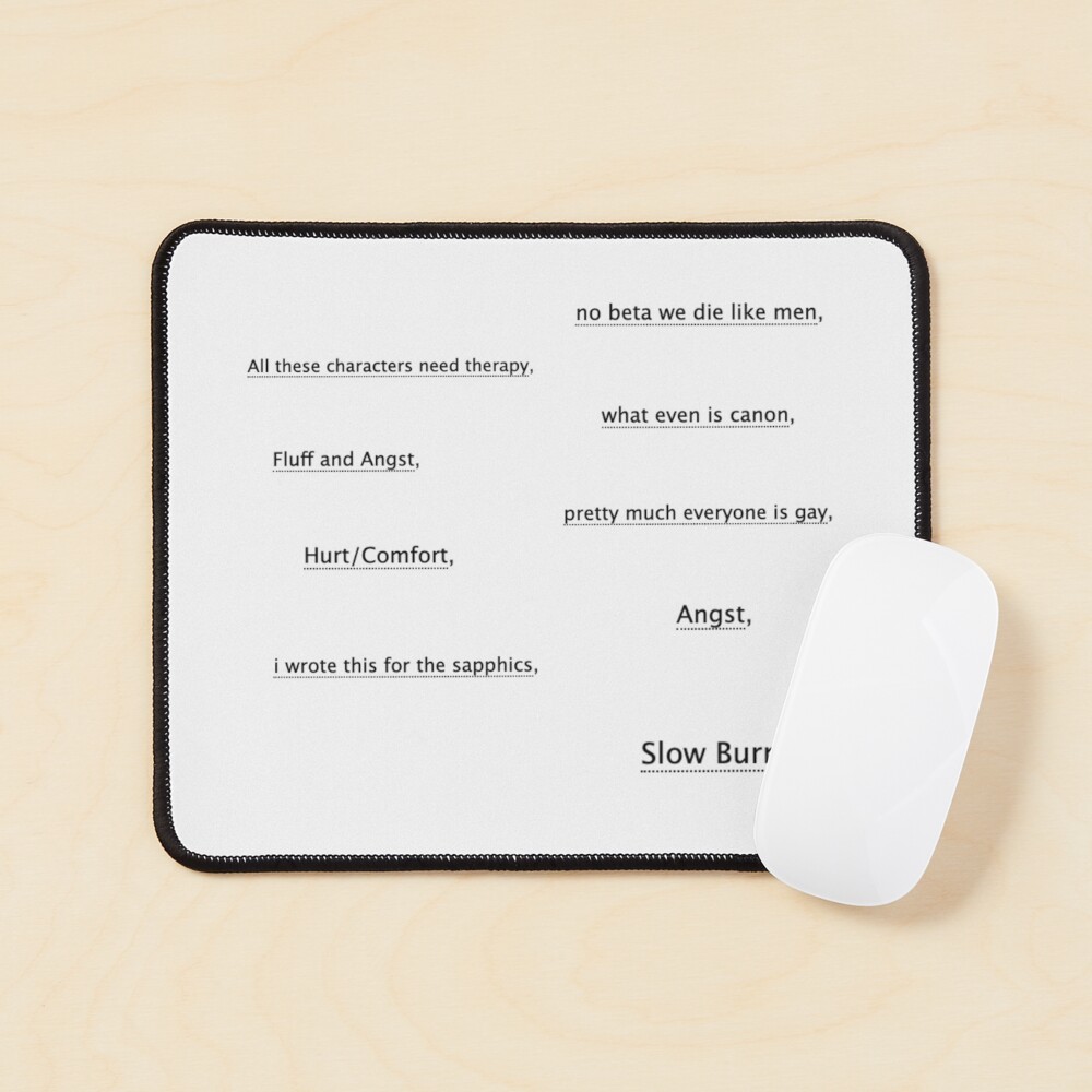 "Ao3 Tags" Sticker for Sale by ThePureAudacity | Redbubble