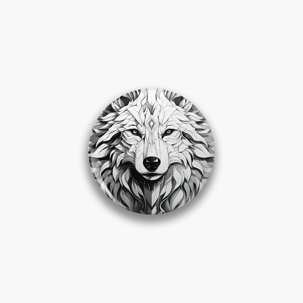 "White wolf" Sticker for Sale by HistHero | Redbubble