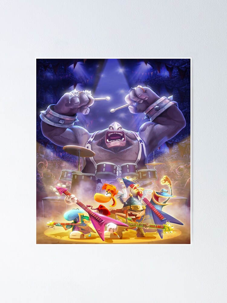 "Rayman videogame art" Poster for Sale by Georgeterri | Redbubble