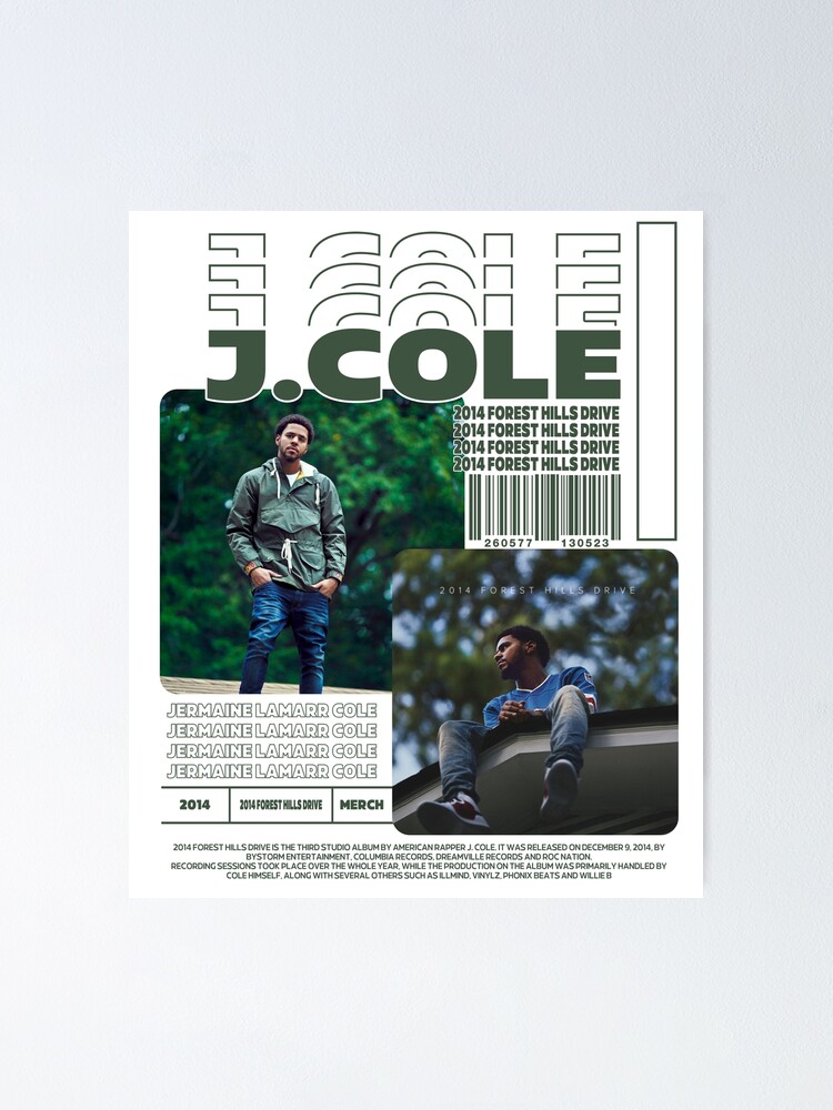 "J Cole Rapper Vintage Rap Music" Poster for Sale by RichardRose09 ...