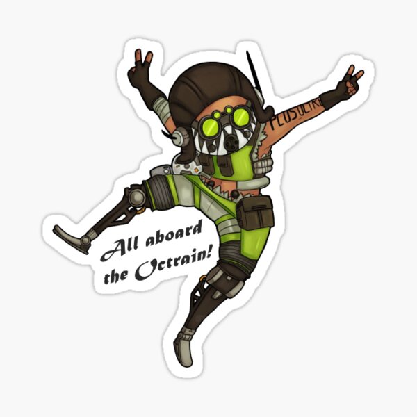 "Apex Legends "Octane"" Sticker for Sale by kaleikell3 | Redbubble