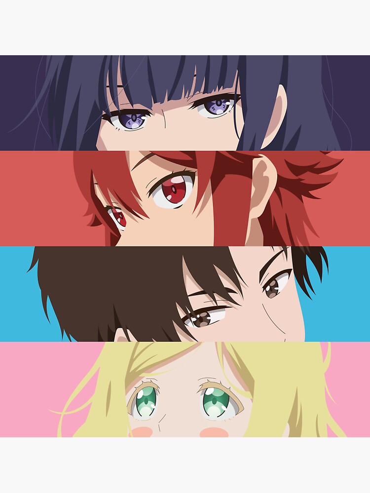 "Tomo-chan wa Onnanoko! Minimalist Design II" Sticker for Sale by ...