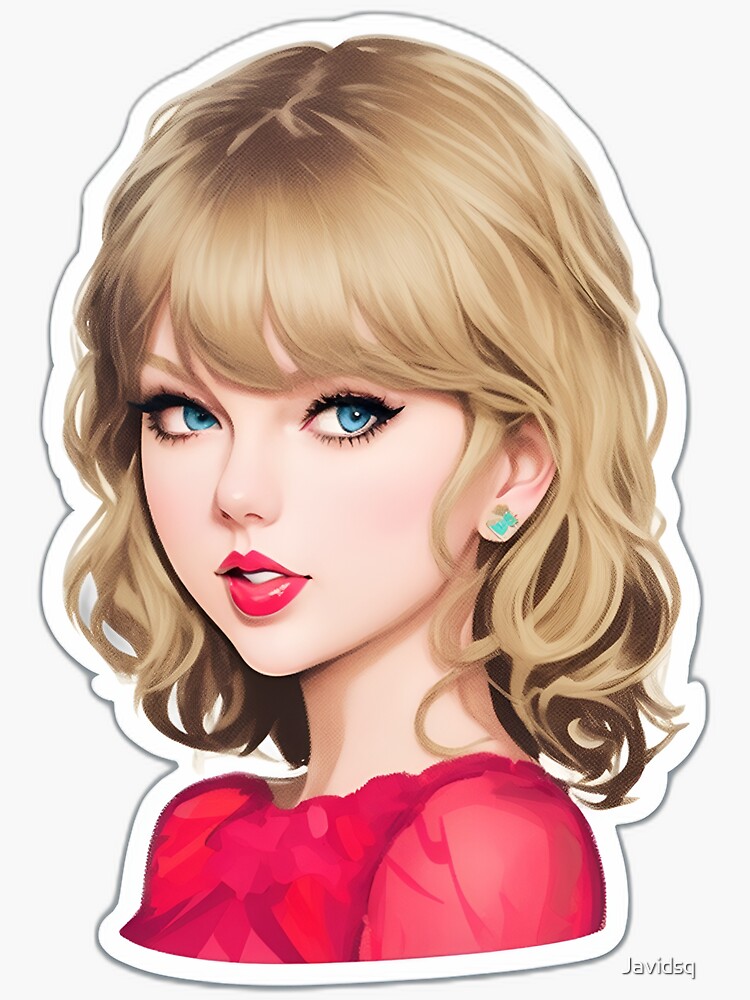 "cute taylor sticker" Sticker for Sale by Javidsq | Redbubble