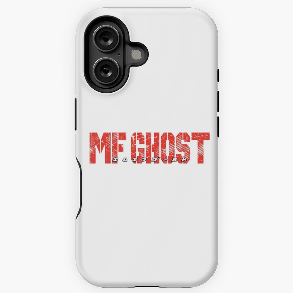 "LOGO MF GHOST JAPAN - RED" Sticker by Jean-Pierre C | Redbubble