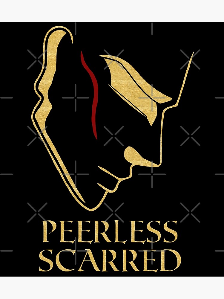 "Peerless Scarred" Poster by xsnlrocks21x | Redbubble