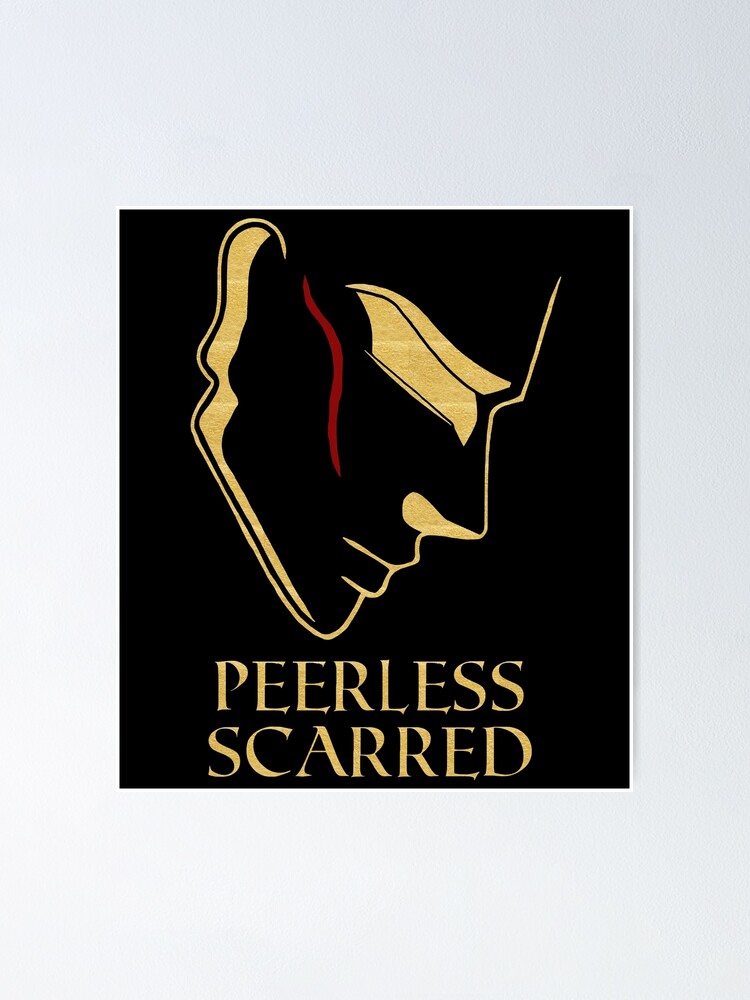 "Peerless Scarred" Poster by xsnlrocks21x | Redbubble