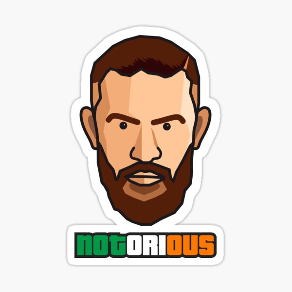"the notorious " Sticker by gomskyartstudio | Redbubble