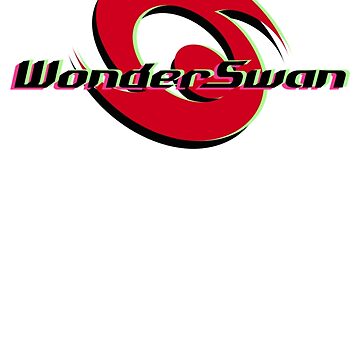 "Wonderswan CRT logo" Sticker by DJneng | Redbubble
