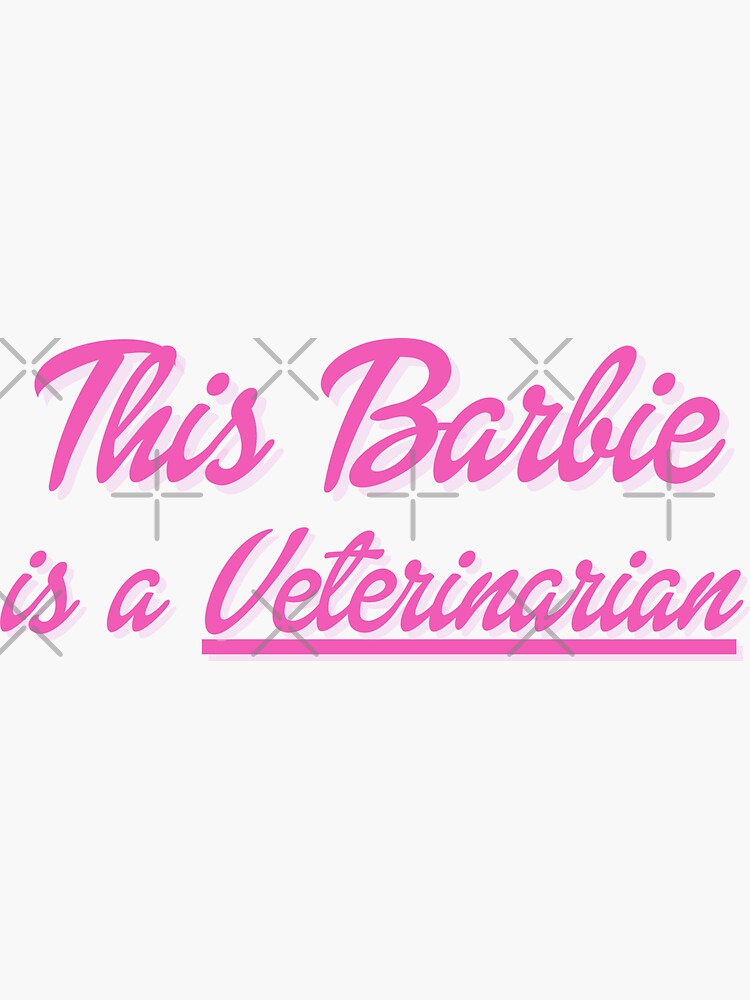"This Barbie is a Veterinarian - The Barbie Movie 2023 ...