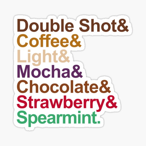 "Masters Milk Flavours" Sticker for Sale by Unisson | Redbubble