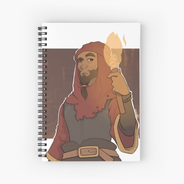 "Nazir - Skyrim" Spiral Notebook for Sale by Kuukikyu | Redbubble