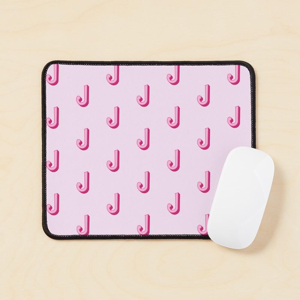"Barbie Initial J" Sticker for Sale by Hannah Cohen | Redbubble